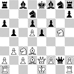 My first try at a puzzle. A way to win the queen while only losing the ...